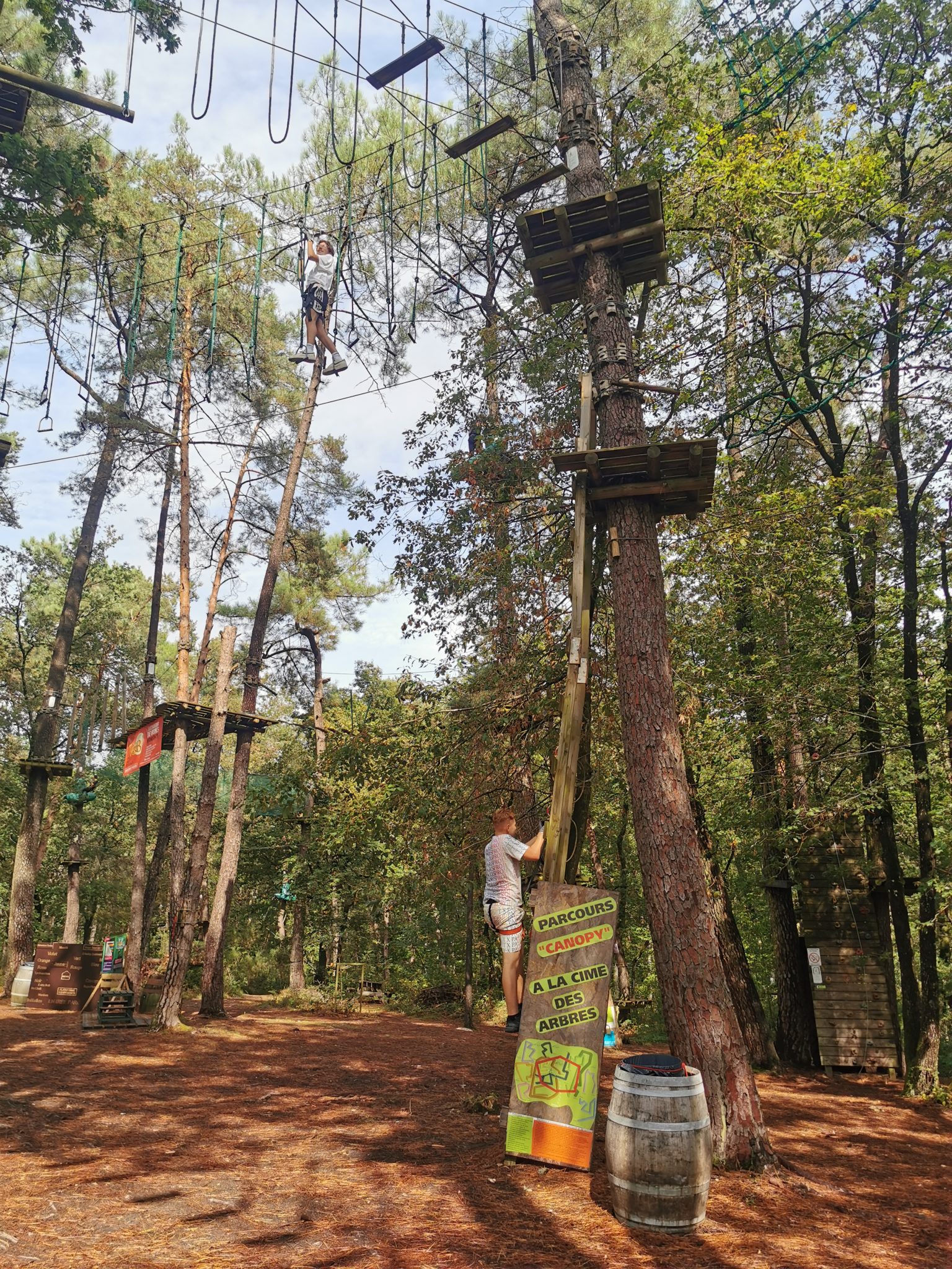 Parcours Canopy - Saint Benoit Aventure